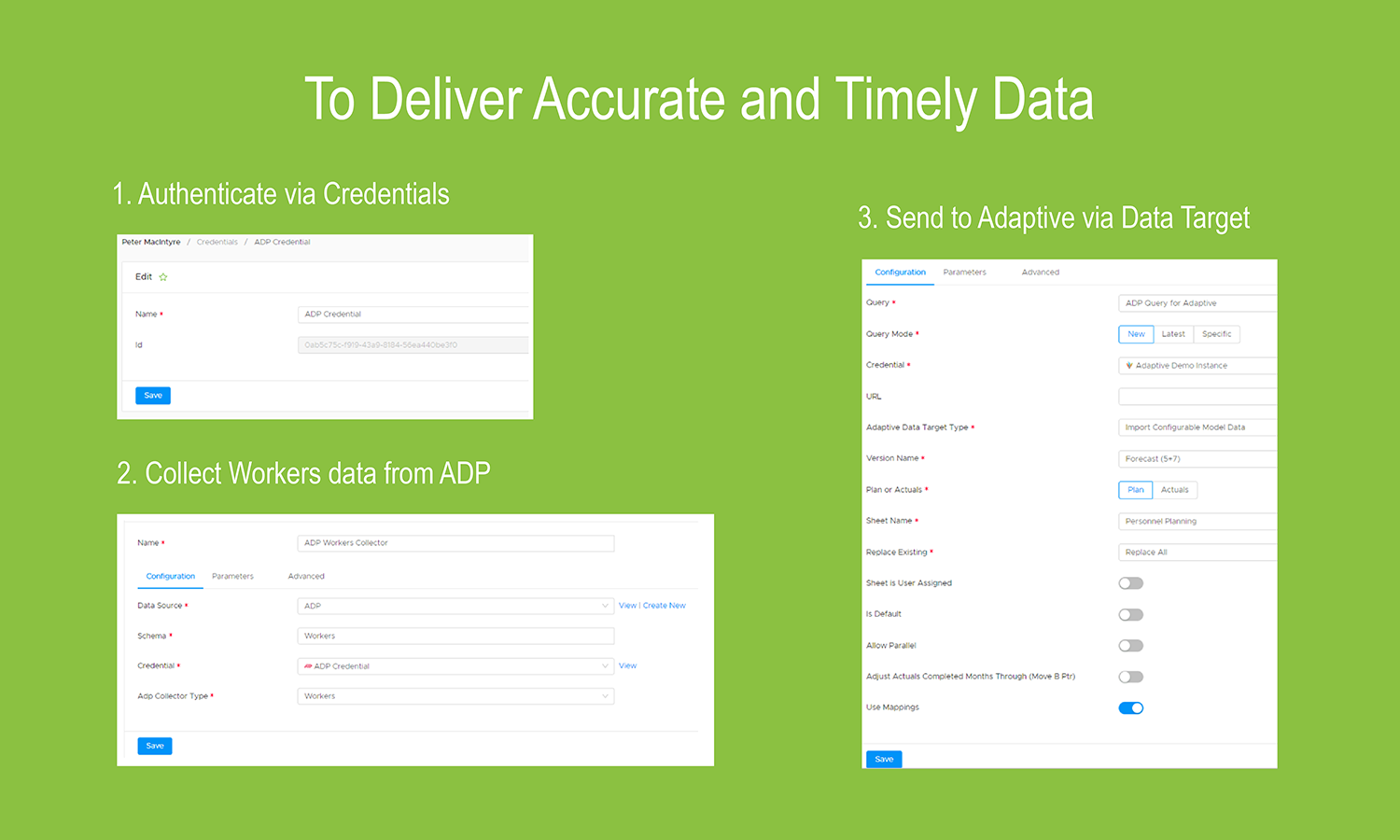 ADP® to Workday Adaptive Planning®